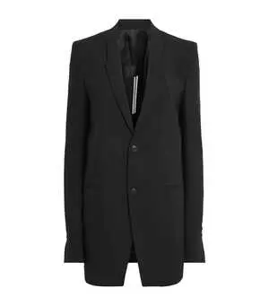 Rick Owens Single Breasted Blazers For Women