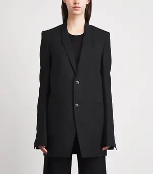 Rick Owens Virgin Wool Concordia Blazer