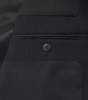 Rick Owens Virgin Wool Concordia Blazer