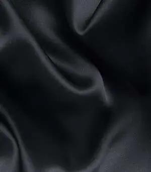 MARJOLAINE Silk Longline Tracy Robe - Black