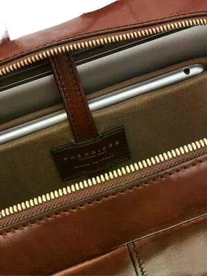 THE BRIDGE Vespucci Leather Laptop Backpack