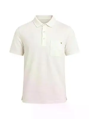 Valentino Garavani Vlogo-detail Chest-pocket Polo Shirt - Neutrals