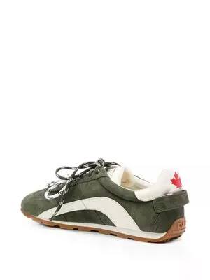 Dsquared2 Panelled Lace-up Sneakers - Green