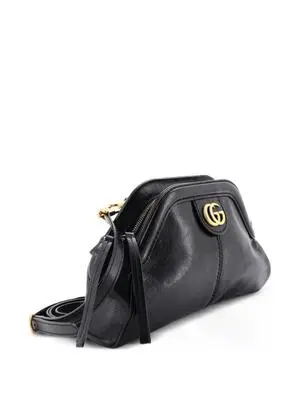 Gucci Leather Small Crossbody Bag - Black