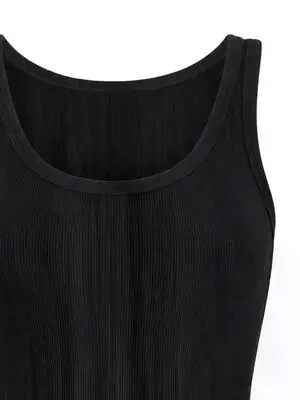 PATRICK ASSARAF Ribbed Knit Tank Top