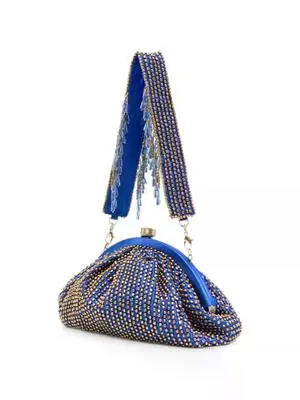 SLO_HAND_MADE Embellished Top Handle Clutch Bag