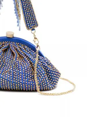 SLO_HAND_MADE Embellished Top Handle Clutch Bag