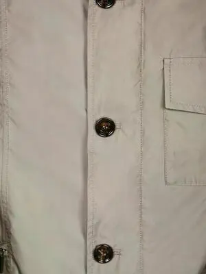MOORER Button-fastening Pocket-detail Coat