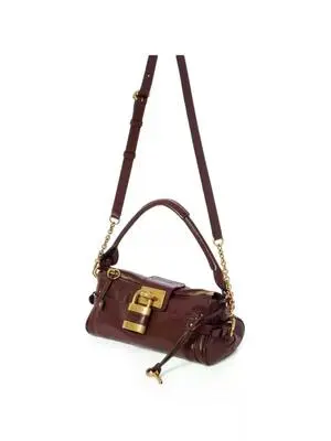 Chloé Paddington Leather Shoulder Bag - Brown