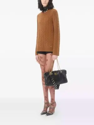 Valentino Garavani Cashmere Cable Knit Sweater