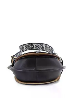 Loewe Gate Dual Leather Mini Bag - Black