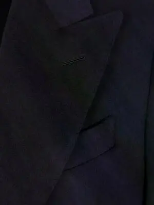 Caruso Peak-lapel Double-breasted Coat
