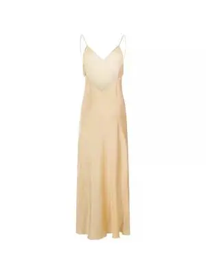 Isabel Marant Étoile Nevana V-neck Maxi Dress - Neutrals