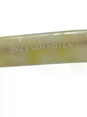 Linda Farrow Dries Van Noten Square Frame Sunglasses