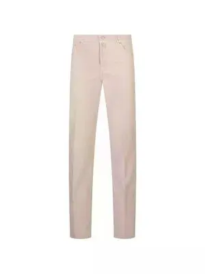Kiton Straight-leg Five-pocket Trousers - Neutrals