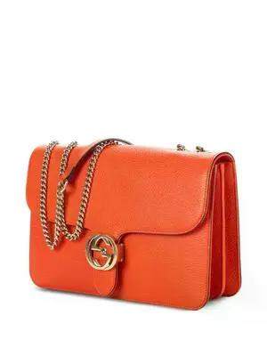 Gucci Medium Interlocking Gg Shoulder Bag
