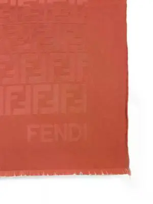 Fendi Frayed Scarf