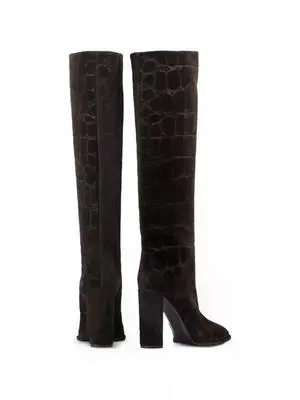 LE SILLA Elsa Suede Knee-high Boots
