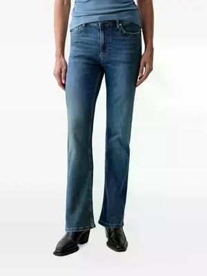ALLSAINTS Haldan Faded Bootcut Jeans