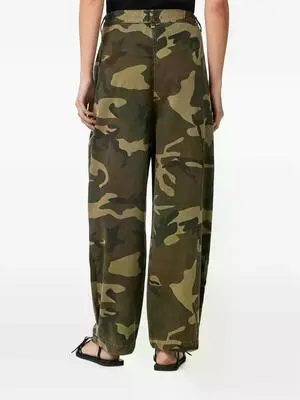 ALLSAINTS Camouflage Print Pleated Trousers