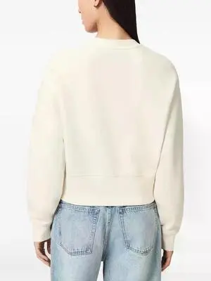 ALLSAINTS Embellished Cropped Sweatshirt