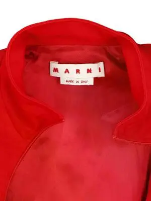 Marni Contrast Piping Zip-up Jacket