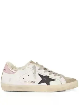 GOLDEN GOOSE Low-top Lace-up Sneakers - White