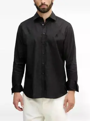Karl Lagerfeld Logo-embroidered Button-down Shirt