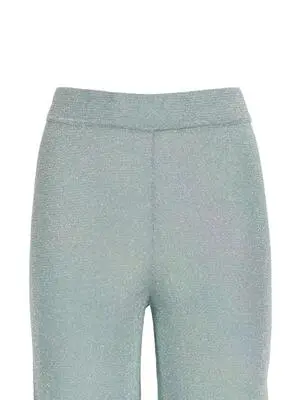 KANGRA Knitted Lurex Palazzo Pants