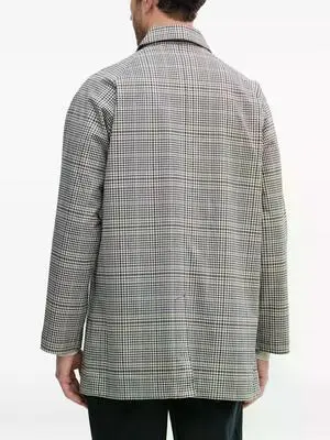 Barbour Roking Checked Waterproof Coat