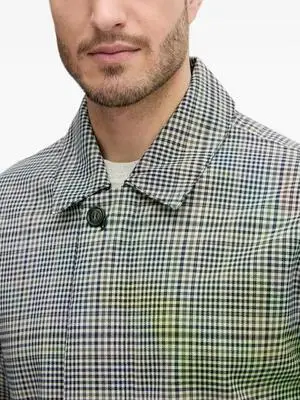 Barbour Roking Checked Waterproof Coat
