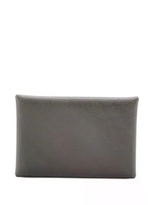 Hermès Calvi Duo Evercolor Card Holder - Grey