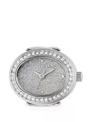 INVICTA Invicta Mini Ring Crystal-Embellished Watch Silver
