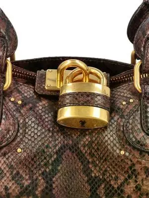 Chloé Paddington Leather Tote Bag - Brown