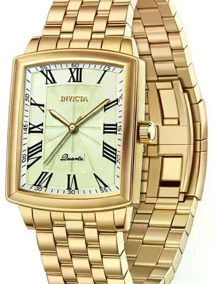 INVICTA Celestial Rectangular Watch - Gold