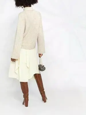 Isabel Marant Étoile Draped High-waisted Midi Skirt