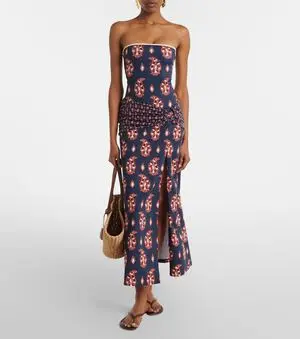 Johanna Ortiz Printed Maxi Skirt