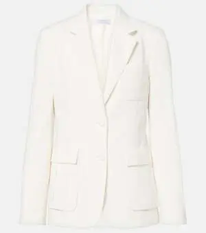 Gabriela Hearst Louisa Cotton Corduroy Blazer - White
