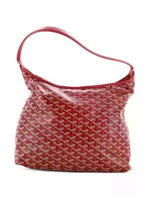 Goyard Boheme Coated Canvas Hobo Bag - Red