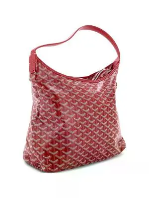 Goyard Boheme Coated Canvas Hobo Bag - Red