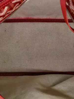 Goyard Boheme Coated Canvas Hobo Bag - Red
