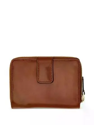THE BRIDGE Zip-around Leather Wallet