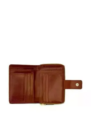 THE BRIDGE Zip-around Leather Wallet