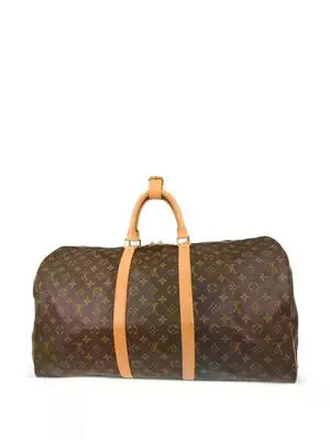LOUIS VUITTON 2008 Keepall 55 Monogram Luggage Bag