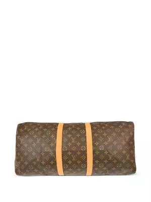 LOUIS VUITTON 2008 Keepall 55 Monogram Luggage Bag