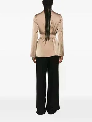 PENNYBLACK Belted Satin-finish Jacket