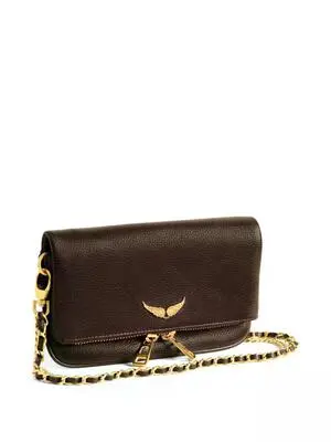 Zadig&Voltaire Mini Rock Nano Clutch Bag - Brown