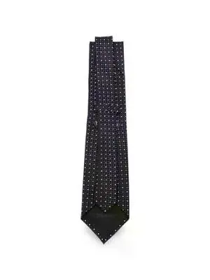TOM FORD Pointed-tip Neck Tie - Black