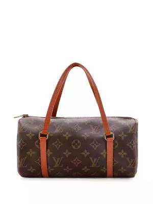 LOUIS VUITTON Papillon 26 Monogram Canvas Satchel - Brown
