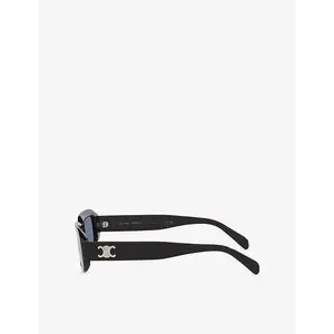 Celine Rectangle Frame Acetate Sunglasses
